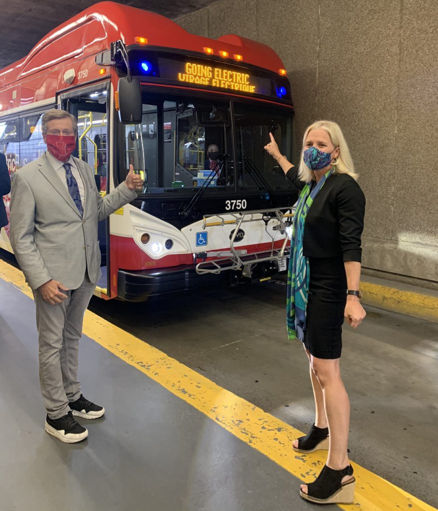 TTC, with largest fleet of electric buses in North America, launches ...