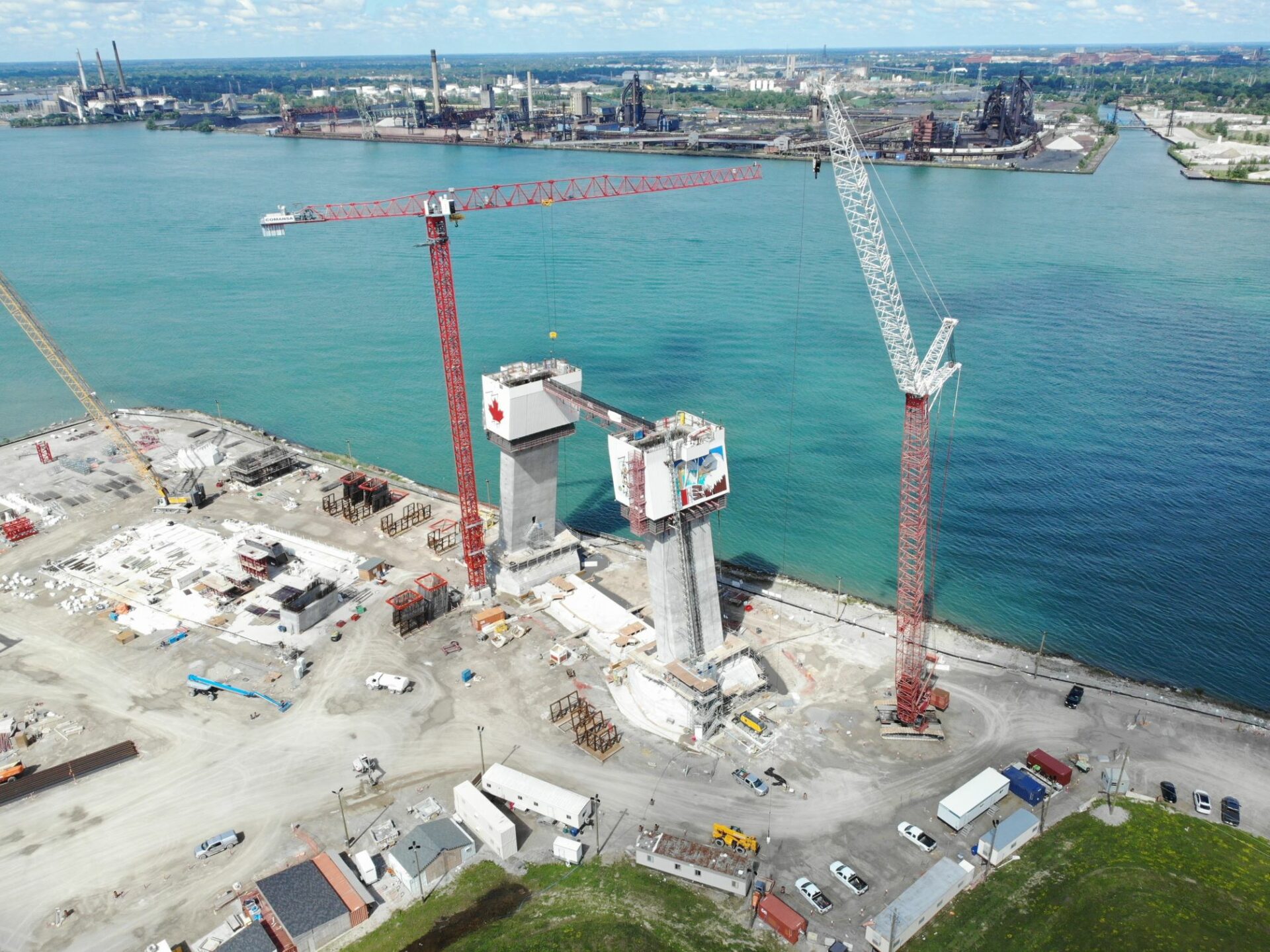 Gordie Howe International Bridge project celebrates first 1,000 days ...