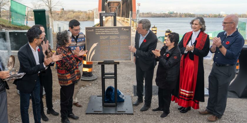 City of Ottawa commemorates naming of Chief William Commanda Bridge ...