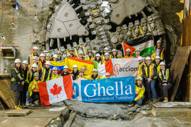 First tunnel-boring machine breaks through at Broadway Subway Project ...