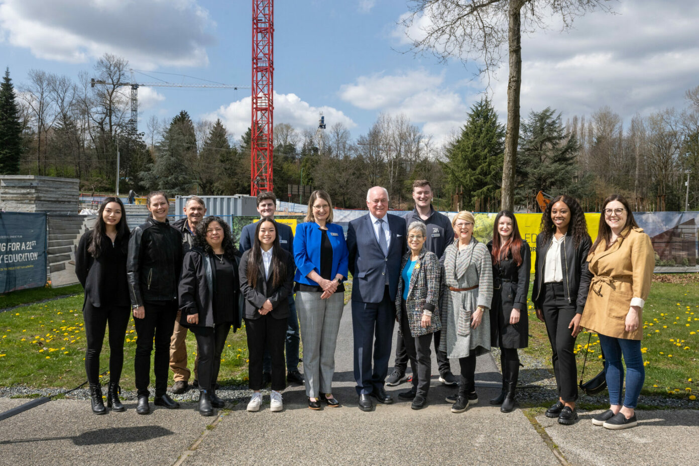 New mass timber student housing building under construction at BCIT ...