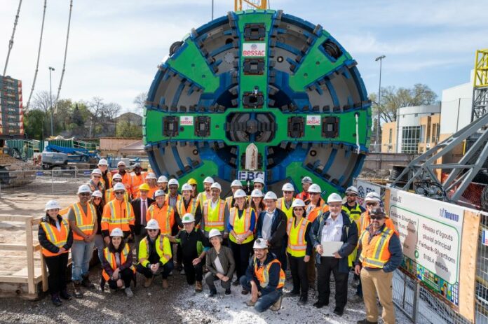 Toronto launches TBM for stormwater tunnel and flooding prevention ...