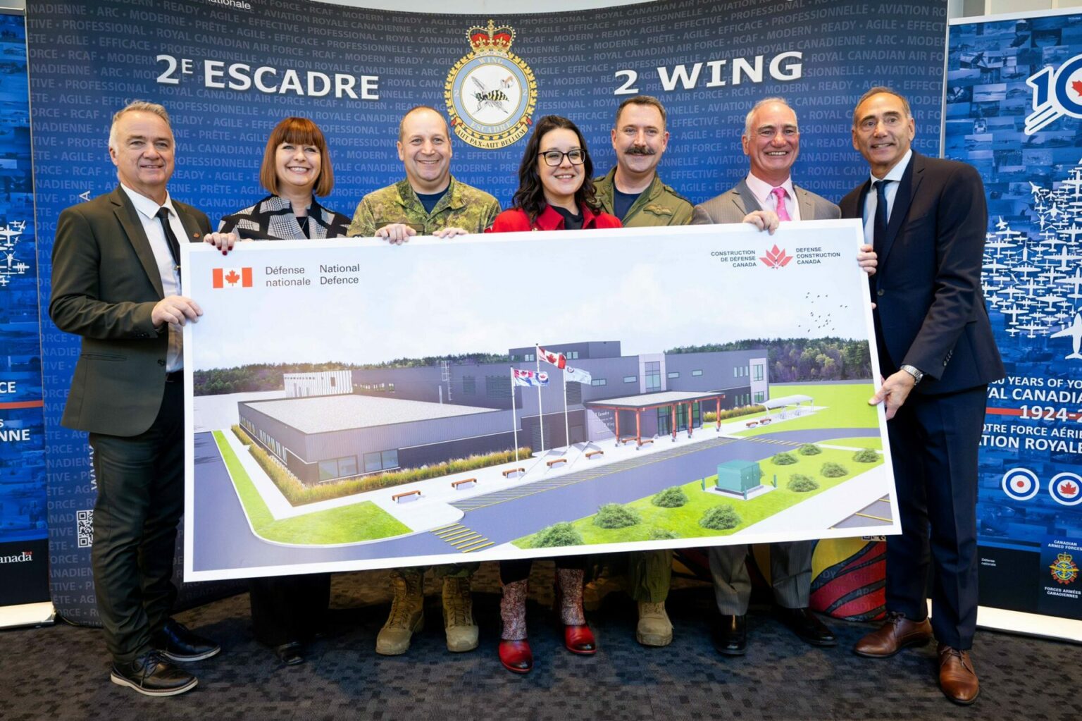 Construction begins on new facility at Canadian Forces Base Bagotville ...