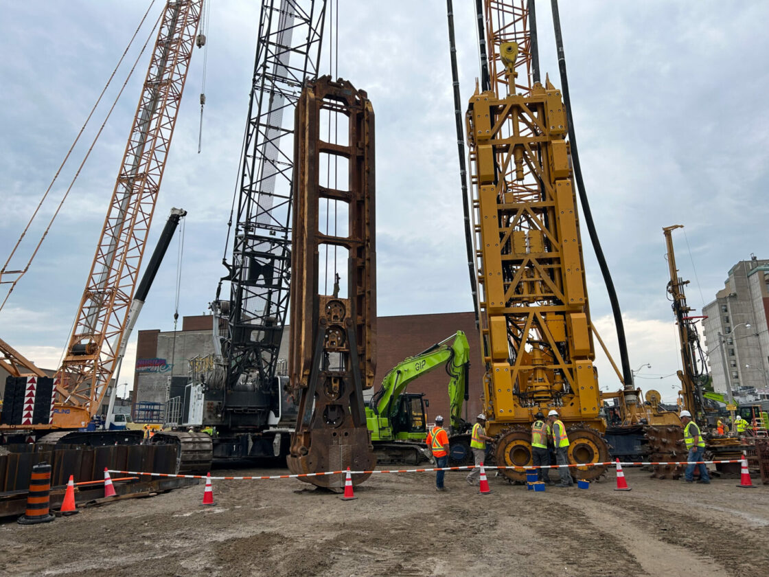 Ontario breaks ground for construction of Ontario Line’s Pape Station ...