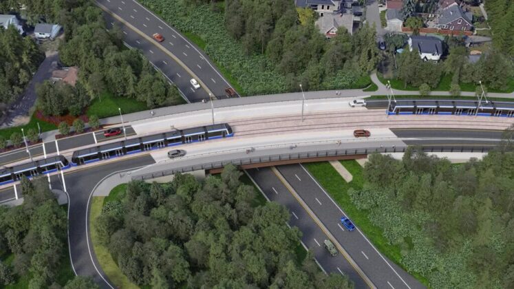 Edmonton reopens Stony Plain Road Bridge as part of Valley Line West ...