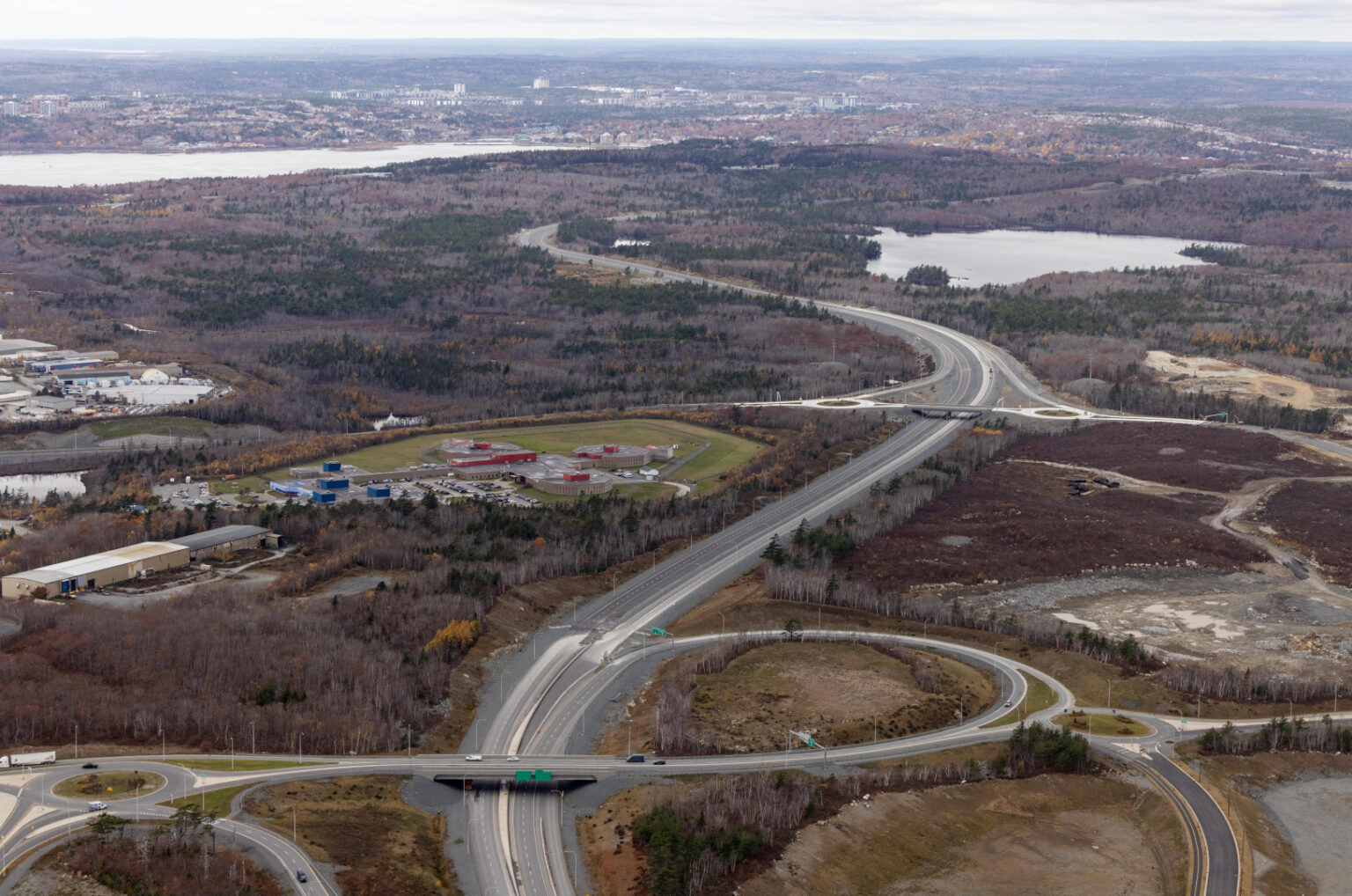 Nova Scotia opens new Highway 107 extension and Bridgewater interchange ...