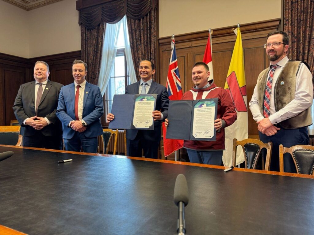 Manitoba, Nunavut sign MOU to establish economic and energy corridor ...