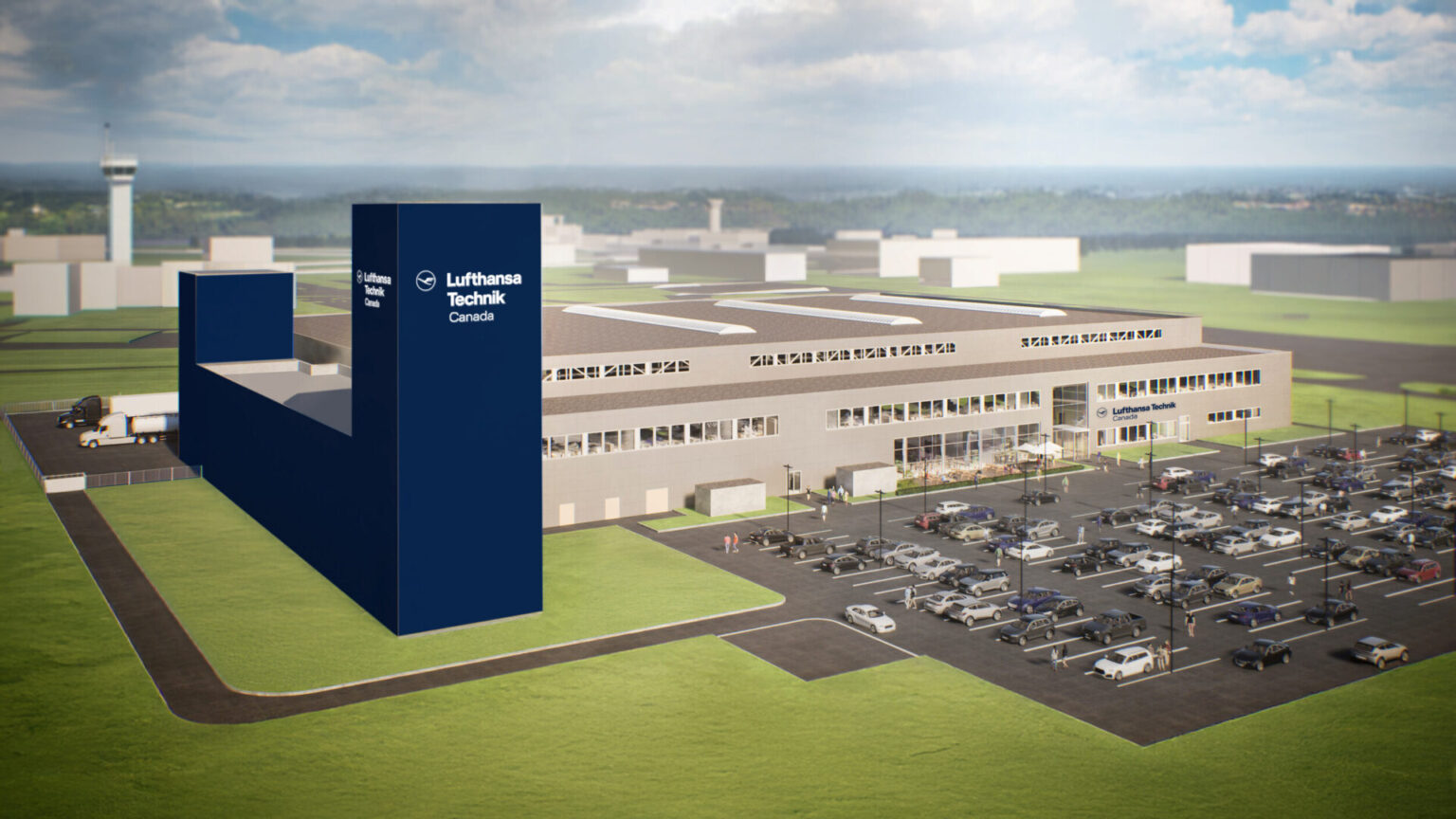 YYC Calgary Airport breaks ground for new engine maintenance facility ...