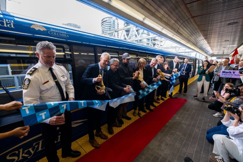 The Mark V train rolls into service beginning new era for Vancouver’s ...
