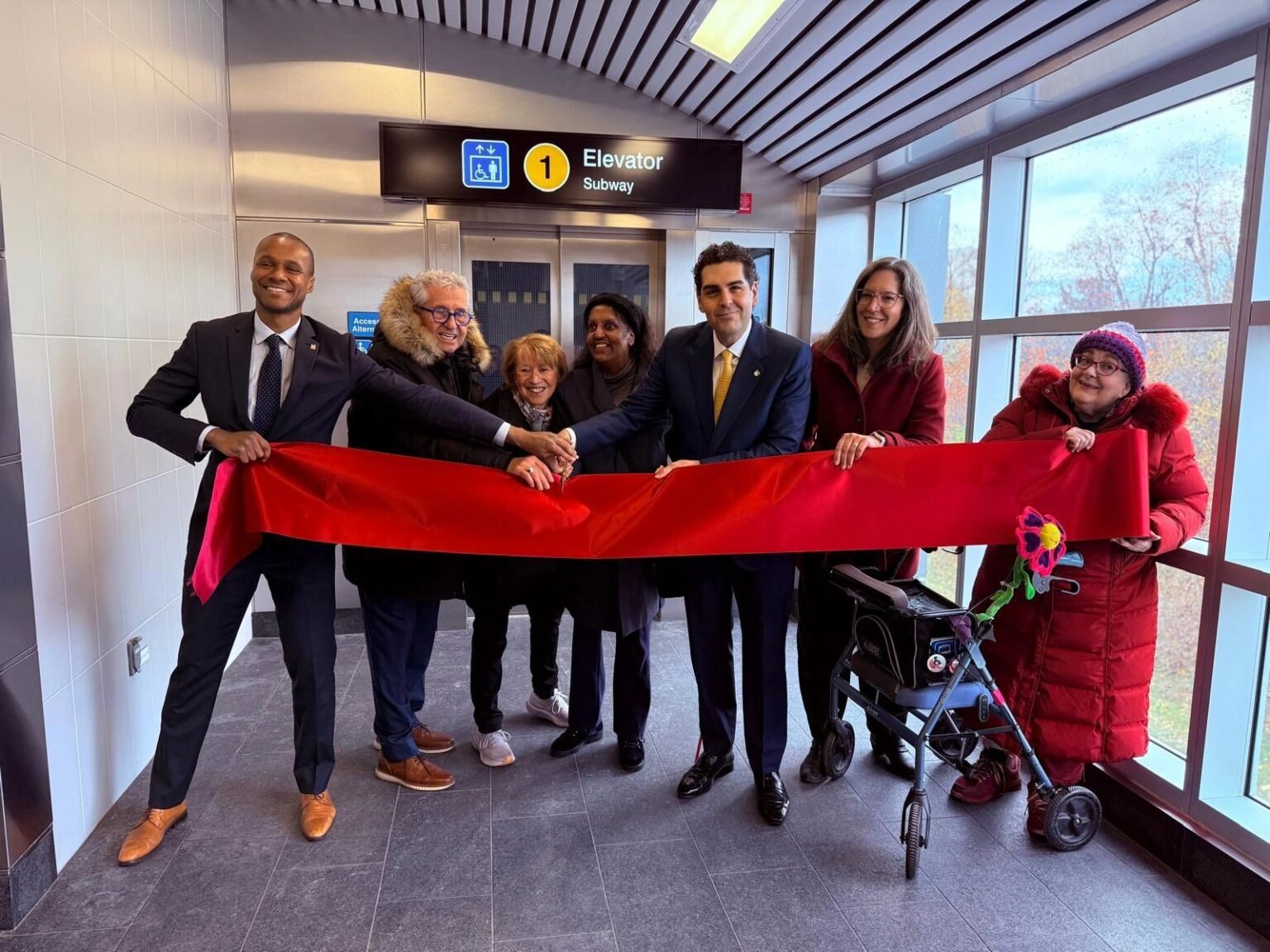 Glencairn Station now fully accessible as TTC opens two new elevators ...