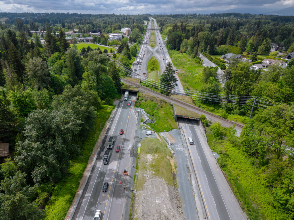 New CPKC rail overpass to support Fraser Valley Highway 1 widening ...